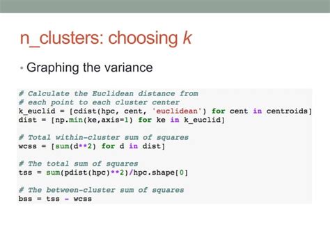k means clustering with scikit learn