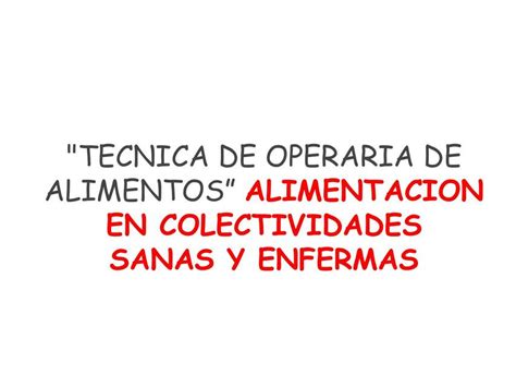 Técnica de operatoria de alimentos Carolyn Trochez uDocz