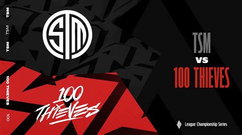 TSM Vs 100 Week 2 Day 2 LCS Spring Split TSM Vs 100 Thieves