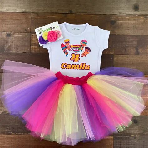 Set De Vincha Mameluco Y Tutu De Peque As Hero Nas Faviola D Az