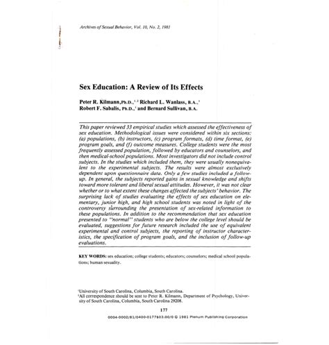 pdf sex education a review of its effects 10455 the best porn website