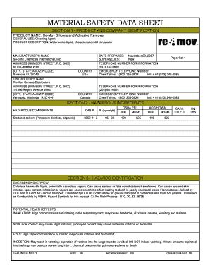 Free Printable Sds Sheets TUTORE ORG Master Of Documents