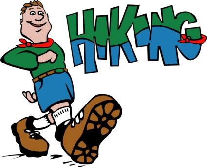 Clipart Hiking Clip Art Library