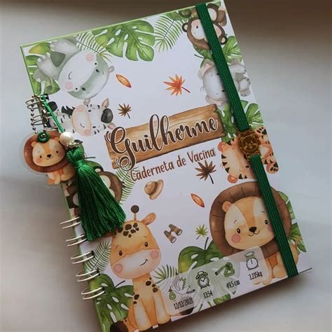 Caderneta De Vacina O Personalizada Para Meninas E Meninos Atualizada