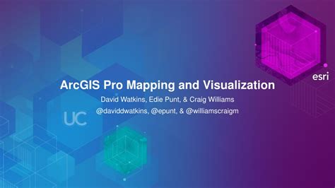 PPT ArcGIS Pro Mapping And Visualization PowerPoint Presentation