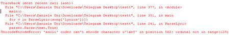 Unicode Unicodeencodeerror Ascii Codec Cant Encode Character Uxe8 In Position 562