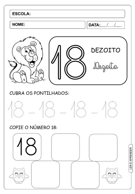 Atividade número 18 Ler e Aprender