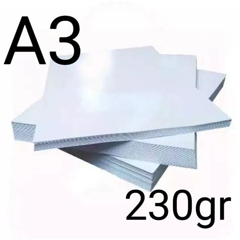 Jual Kertas Art Carton A Gsm Carton A Gr Shopee Indonesia