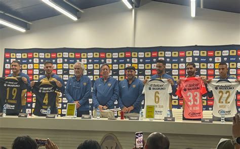 Pumas Presenta A Sus Refuerzos Para El Apertura 2023 De Liga MX Grupo