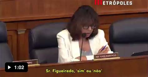 Neto Golpista De Ditador Brasileiro Sendo Questionado No Congresso Dos