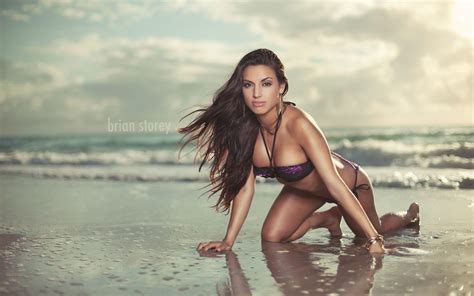 Estefania Serrano Hot Beach Bikini Model Sexy Photoshoot Summer Edition