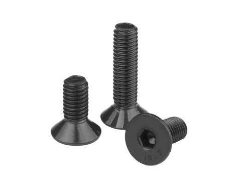 Tornillos M8 cabeza plana hexagonal Acero al carbón bristol Ja Bots