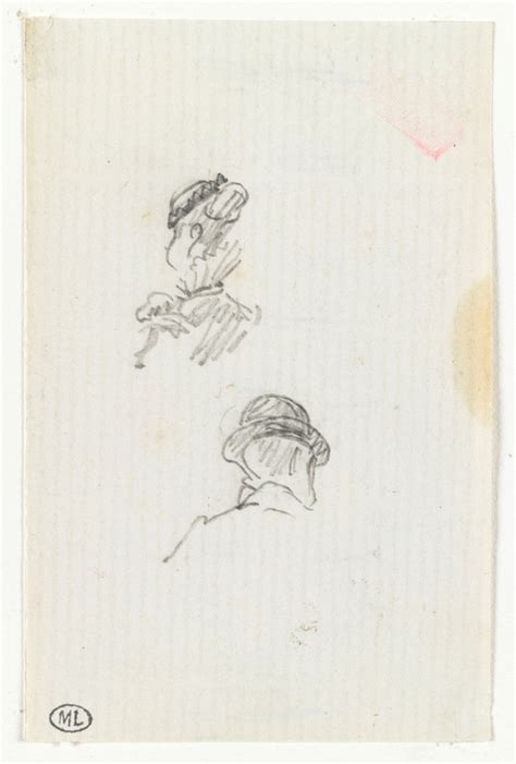 Buste de femme et buste d homme Edouard Manet Musée d Orsay