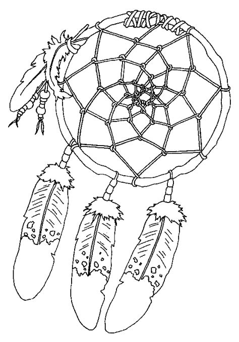 Free Printable Dream Catcher Coloring Pages Coloring Pages