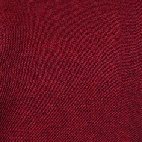 Drap de laine sergé Rouge carmin vendu au mètre