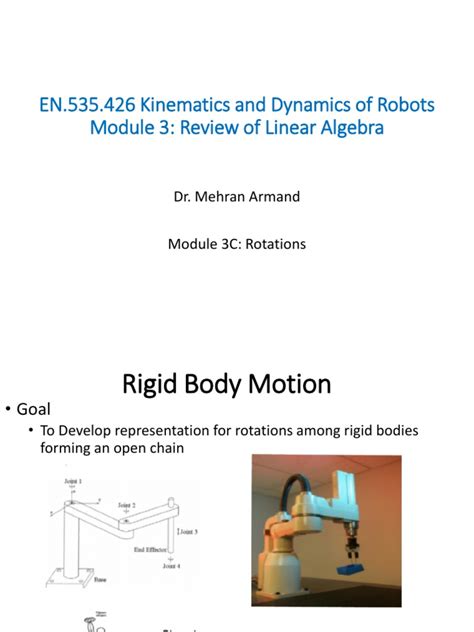 representation of rotations between rigid bodies deriving rotation matrices to express