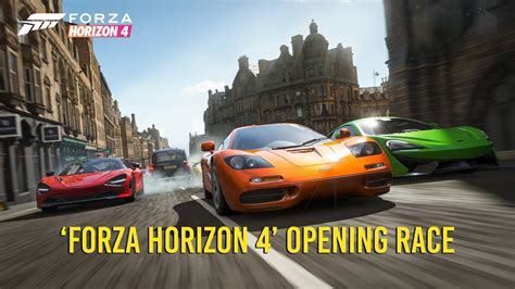 Forza Horizon 4 Opening Race In 60 Fps YouTube