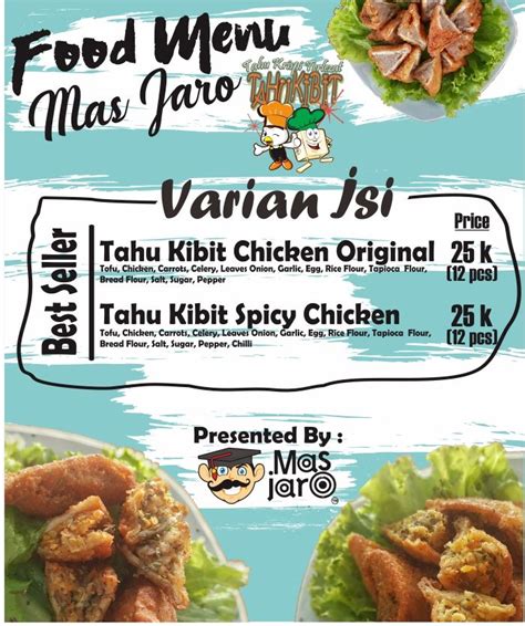 Contoh Daftar Menu Bakso Materisekolah Github Io