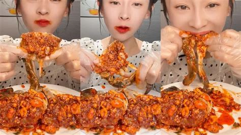 ASMR SPICY SEAFOOD BOIL MUKBANG 매운 해물찜 레시피 OCTOPUS ENOKI MUSHROOM