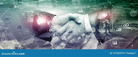 Técnicas Mixtas De La Exposición Doble Diagramas E Iconos En La