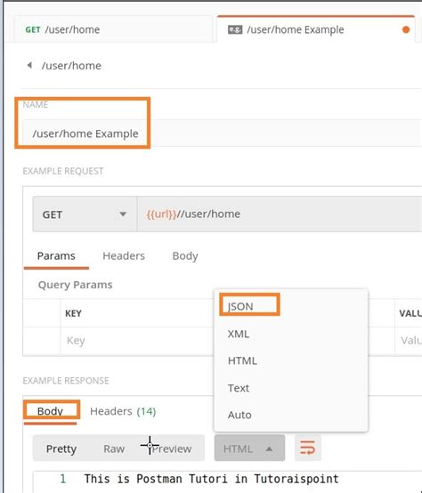 Postman Mock Server