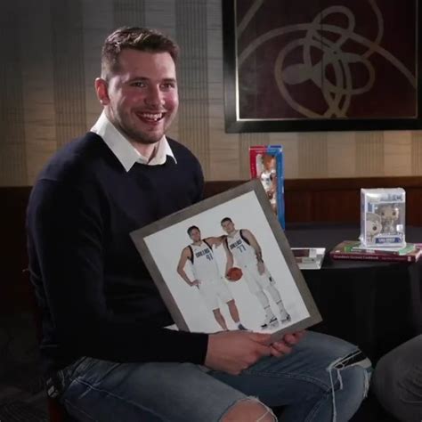 NBA On Twitter Luka Doncic And Dirk Nowitzki Sit Down To Exchange