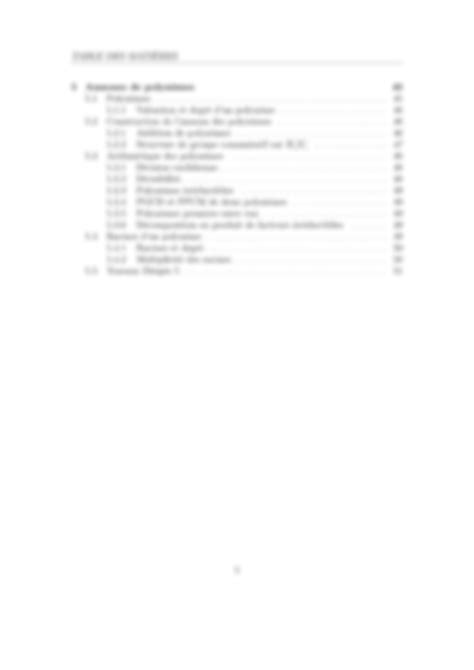 SOLUTION Introduction Et Table Des Mati Res Studypool