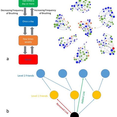 schematic of the agent based model a four different status of download scientific diagram