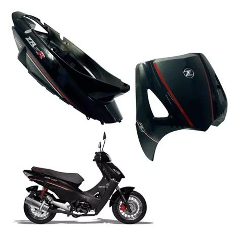 Kit Plasticos Pechera Cachas Zanella Zb R Shark