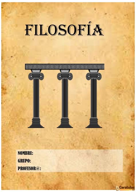 Capa De Filosofia Para Imprimir Fdplearn