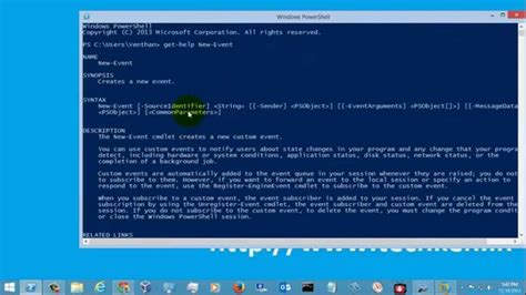 Windows Powershell Tutorial New Event YouTube