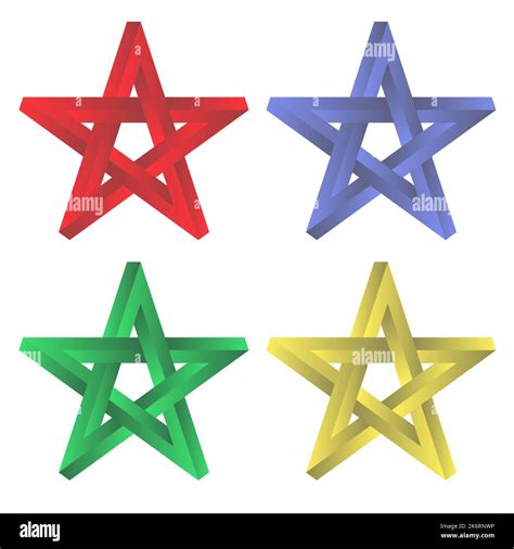 Signo De Pentagrama Icono De Estrella De Cinco Puntas S Mbolo M Gico
