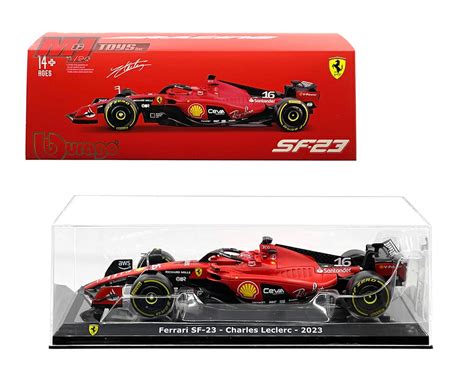 楽天市場国内在庫品ブラーゴ 1 24 フェラーリ F1 SF 23 16 シャルルルクレール 2023 Bburago