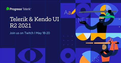 telerik and kendo ui r2 2021 release webinars may 18 20