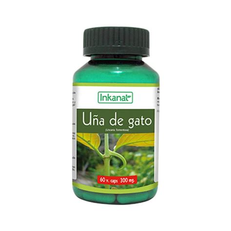 Pack 3 Frascos Uña de Gato en Cápsulas 60 caps x 300 mg Inkanat