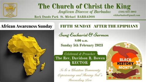 Fifth Sunday After The Epiphany Youtube