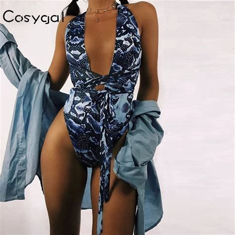 COSYGAL New Arrival Sexy Women Beach Club Jumpsuit Romper One Piece