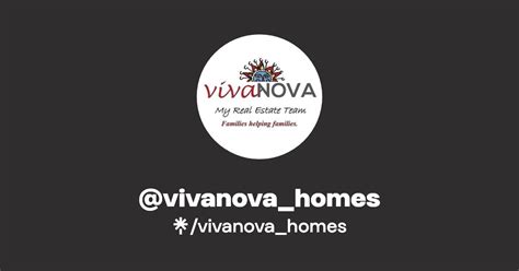 Vivanova Homes Instagram Facebook Tiktok Linktree