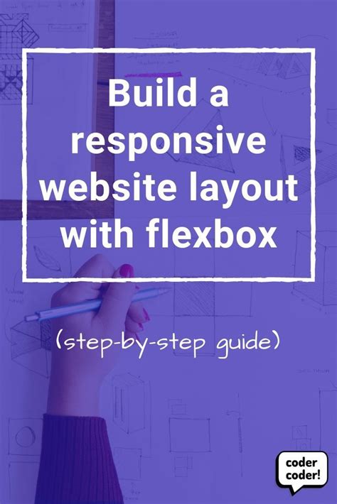 build a responsive website layout with flexbox step by step guide coder coder learn web