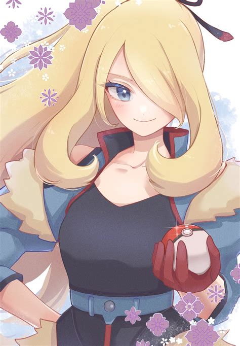 Cynthia And Cynthia Pokemon And More Danbooru