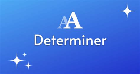 What Is A Determiner Examples And Rules Skygrammar