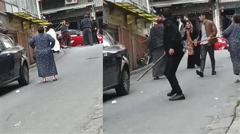 Fatih te yabancı uyruklu iki grup arasında bıçaklı sopalı kavga 4