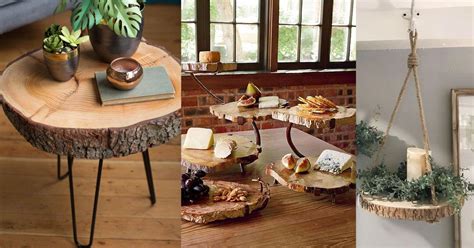 HomelySmart 15 Crafty Wood Slice Projects You Ll Want For Your Home