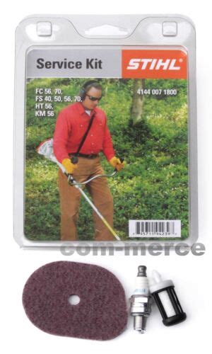 STIHL Service Kit FS 40 50 56 70 HT 56 KM 56 Zündkerze Luftfilter