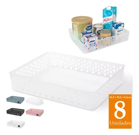 Kit De Cestas Organizadoras Cajas Grandes Multiusos Armario De