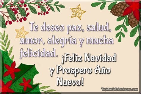 50 Imágenes y Frases de Feliz Navidad y Año Nuevo 2025 Tarjetas de