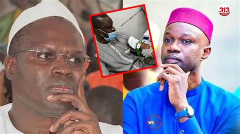 Ousmane Sonko évacué à lhôpital Principal de DakarKhalifa Sall dafa