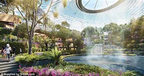 Thiết kế đẹp như mơ của sân bay Changi Singapore