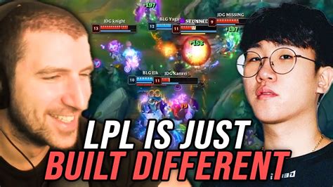 THE LPL IS ON A COMPLETELY DIFFERENT LEVEL JDG Vs BLG MSI Playoffs