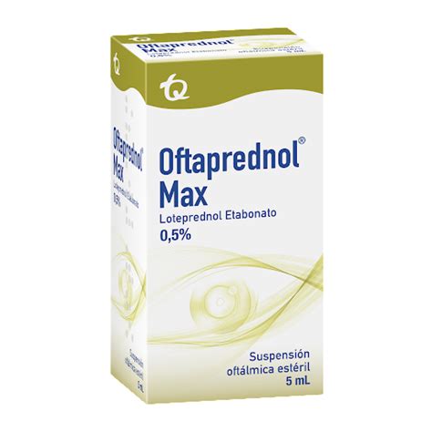 Oftaprednol Max Loteprednol Etabonato 0 5 Tecnoquimicas Frasco X 5 Ml